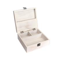 China Large Wooden Vintage Bamboo Stash Box With  Rolling Tray-Custom color and LOGO accept for sale