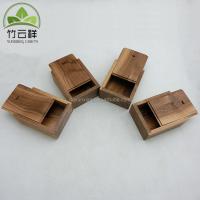 China Small wooden packing box wooden oil bottle box wood gift box for sale