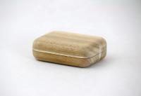 China Natural Acacia Wood Soap Holder Wooden Soap Saver Wood Soap Tray for Bathroom Shower Travel for sale