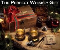China Gift Cocktail Box Kit For Men UV Printing Whiskey Stone And Glass Set for sale