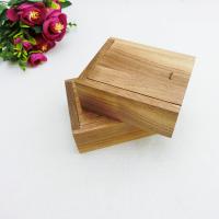 China smaller walnut USB storage box / walnut soap box /smaller ear ring box for sale