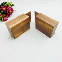 China smaller walnut USB storage box / walnut soap box /smaller ear ring box for sale