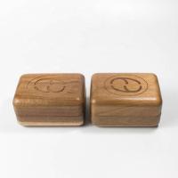 China Bamboo Boxes Customized Laser Logo Wooden Bamboo Boxes   Wood Storage Gift Box with Metal hinge For Organizing for sale