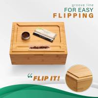 China Custom Stash Box Large with Rolling Tray   Storage Box  Premium Quality Design  Wood Stash Boxes for sale
