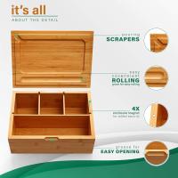 China Custom Stash Box Large with Rolling Tray   Storage Box  Premium Quality Design  Wood Stash Boxes for sale