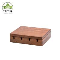 China Red-print Acacia Wooden Homeowner's DIY Tool Kit Toolbox Organizer gift for Father's Day custom home decoration for sale