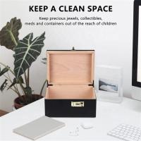 China Customize Luxury Solid Wood Box  Eco-friendly Wooden Decorative Boxes with Hinged Lid Black Wooden Box for sale