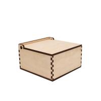 China Christmas Craft Wooden Box Laser Cut Wood Plywood Box Baby Gift Box for Storage for sale