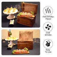 China Decorations 8.7 Inch Wooden Food Containers  Wooden Storage Box Kitchen for sale