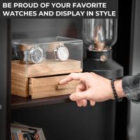 China Customized Handcrafted Wooden Watch Display Case, Display Your Favorite Watches with The Weekender for sale