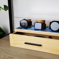 China Customized Handcrafted Wooden Watch Display Case, Display Your Favorite Watches with The Weekender for sale