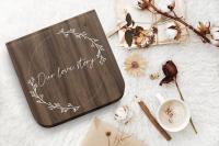 China Customized Keepsake Boxes with Lids | Rustic Wooden Card Box & Storage Box for Wedding Registry Ideas for sale