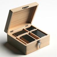 China Customized Natural Wood/Bamboo Decorative Storage Box Wooden Keepsake Box for sale