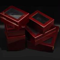 China New Customized Wooden Boxes for Ring, Watch, Jewelry, Earing, Championship Display Case Box for sale