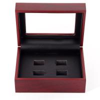 China New Customized Wooden Boxes for Ring, Watch, Jewelry, Earing, Championship Display Case Box for sale