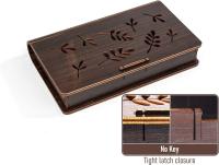 China Customized Handmade Wooden Gift Box - Keepsake Memory Box, Unique Gift Box holder for Jewelry, Gift card, Him or Her for sale