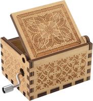 China You are My Sunshine Wood Music Boxes,Laser Engraved Vintage Wooden Sunshine Musical Box Gifts for sale