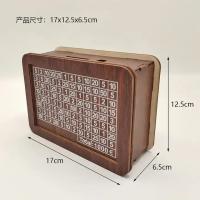 China Hot new cheap beautiful high quality environmental protection practical wooden piggy bank for sale