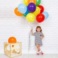 China Collapsible Wood Balloon Sizer Cube Box for Balloon Decorations, Balloon Arches, Balloon Columns for sale