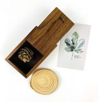 China Wooden Gift Box with Sliding Top, Suitable for Friends/Business Partners/Clients for sale