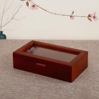 China Exquisite Wooden Packaging Box  Custom Carved Gift Wooden Packaging Box for sale