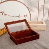 China Exquisite Wooden Packaging Box  Custom Carved Gift Wooden Packaging Box for sale
