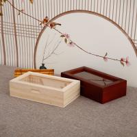 China Exquisite Wooden Packaging Box  Custom Carved Gift Wooden Packaging Box for sale