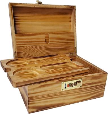 China Premium Large Acacia Storage Box - Quit Smoking Boxes for sale