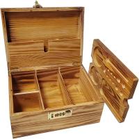 China Premium Large Acacia Storage Box - Quit Smoking Boxes for sale