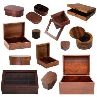 China Custom Solid Wood Storage Boxes Different Style Wooden Jewelry Box for sale