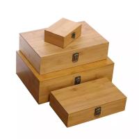 China Custom Solid Wood Storage Boxes Different Style Wooden Jewelry Box for sale