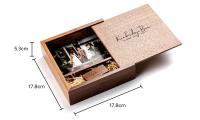 China wooden USB box wooden baby photo box storage box for sale