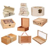 China Wooden Storage Chest with Safety Hinge, Custom Assorted Wooden Boxes Wine Box for sale