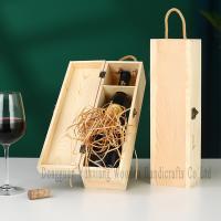 China Wooden Storage Chest with Safety Hinge, Custom Assorted Wooden Boxes Wine Box for sale