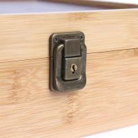 China Customized Bamboo Rectangular Storage Box Wooden Watch Box Jewelry Storage for sale