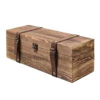 China Recyclable Wine Bottle Box Environmental Protection Wooden Gift Wine Carrier Box for sale