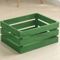 China Mini Multicraft Nature Wooden Crates Storage Container, Farmhouse Style Decorative Baskets for Home Decor for sale