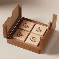 China Customized high quality luxury wooden food gift box storage box product display box for sale