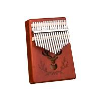 China 17-KEY Kalimba Wooden Thumb Piano for Kids and Adults Beginners Portable Music Box Customizable Logo Gift for sale