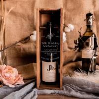 China Customized Color Vintage Wooden Wine Case Wine Crate With Lid Clear Acrylic for sale