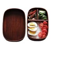 China Japanese creative office workers convenient lunch box, wooden sushi box, bento box for sale
