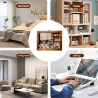 China Wooden Anxiety Bookshelf, Shake off Your Anxiety, Wooden Display Shelf for sale