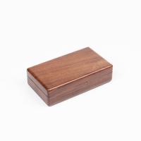 China Durable wooden box jewelry storage box Ring  Packaging Custom logo for sale