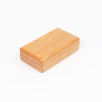 China Durable wooden box jewelry storage box Ring  Packaging Custom logo for sale