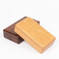 China Durable wooden box jewelry storage box Ring  Packaging Custom logo for sale
