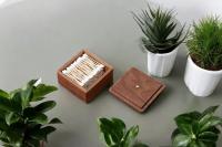 China Luxury Handmade Walnut Storage Box 11cm Small Wooden Boxes With Lids for sale
