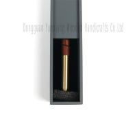 China Empty Wooden Pen Presentation Boxes, Wooden Pen Case with Black Decor, Gift Collection Case for Christmas Thanksgiving Birthday for sale