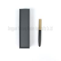 China Empty Wooden Pen Presentation Boxes, Wooden Pen Case with Black Decor, Gift Collection Case for Christmas Thanksgiving Birthday for sale