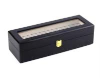 China Premium Wooden 6 Slots Watch Box for Men Elegant Solid Wood Design. Perfect for Watch Storage and Display for sale