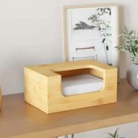 China Bamboo Dryer Sheets Storage Box. Organize Your Laundry Softener Sheets. Stylish Container for sale